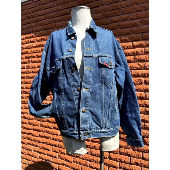 Big smith | Jackets & Coats | Vintage Big Smith Jean Jacket Mens 44 ...